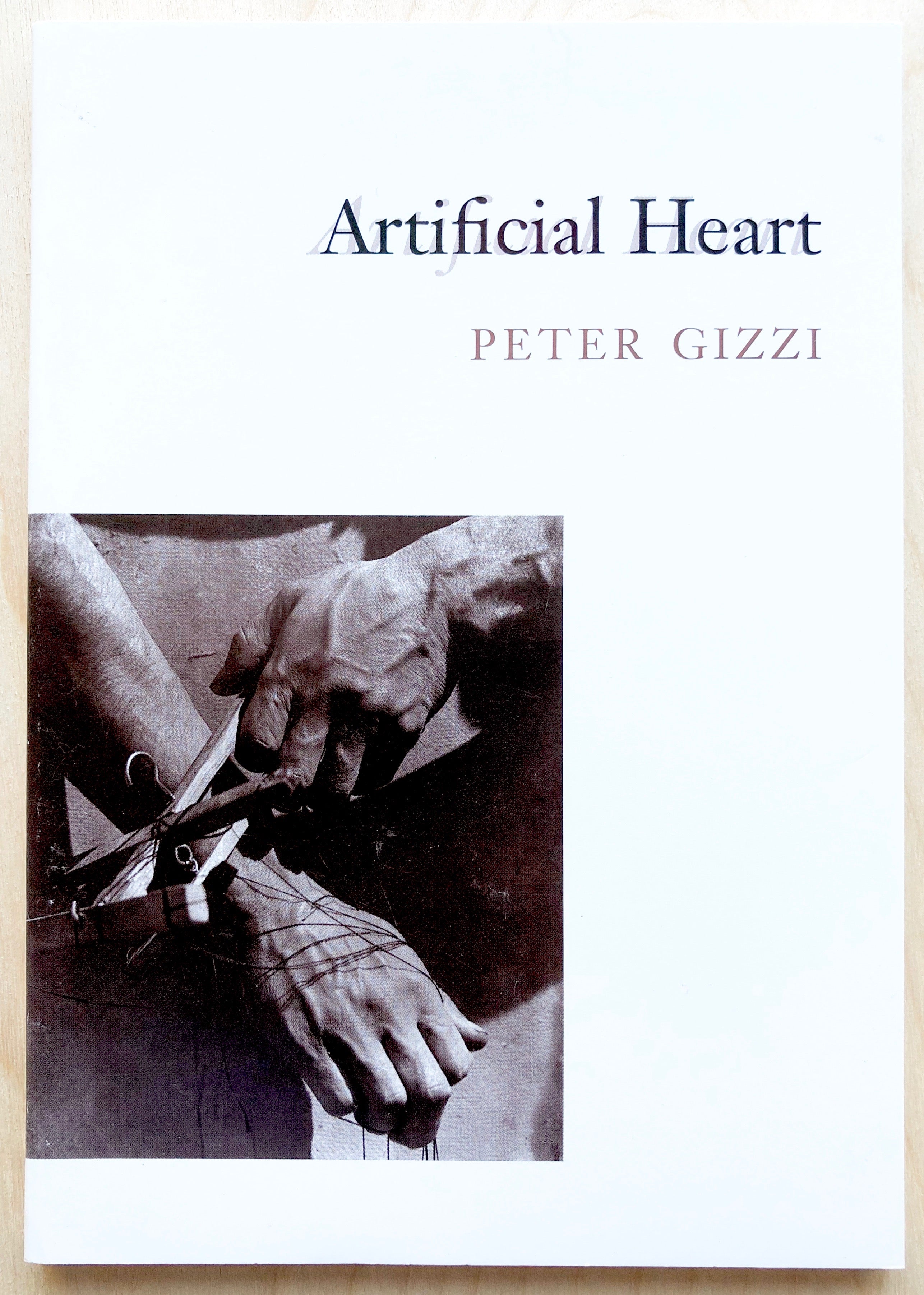 ARTIFICIAL HEART by Peter Gizzi (SIGNED by Gizzi) – Familiar Trees ARTIFICIAL HEART by Peter Gizzi (SIGNED by Gizzi) – Familiar Trees