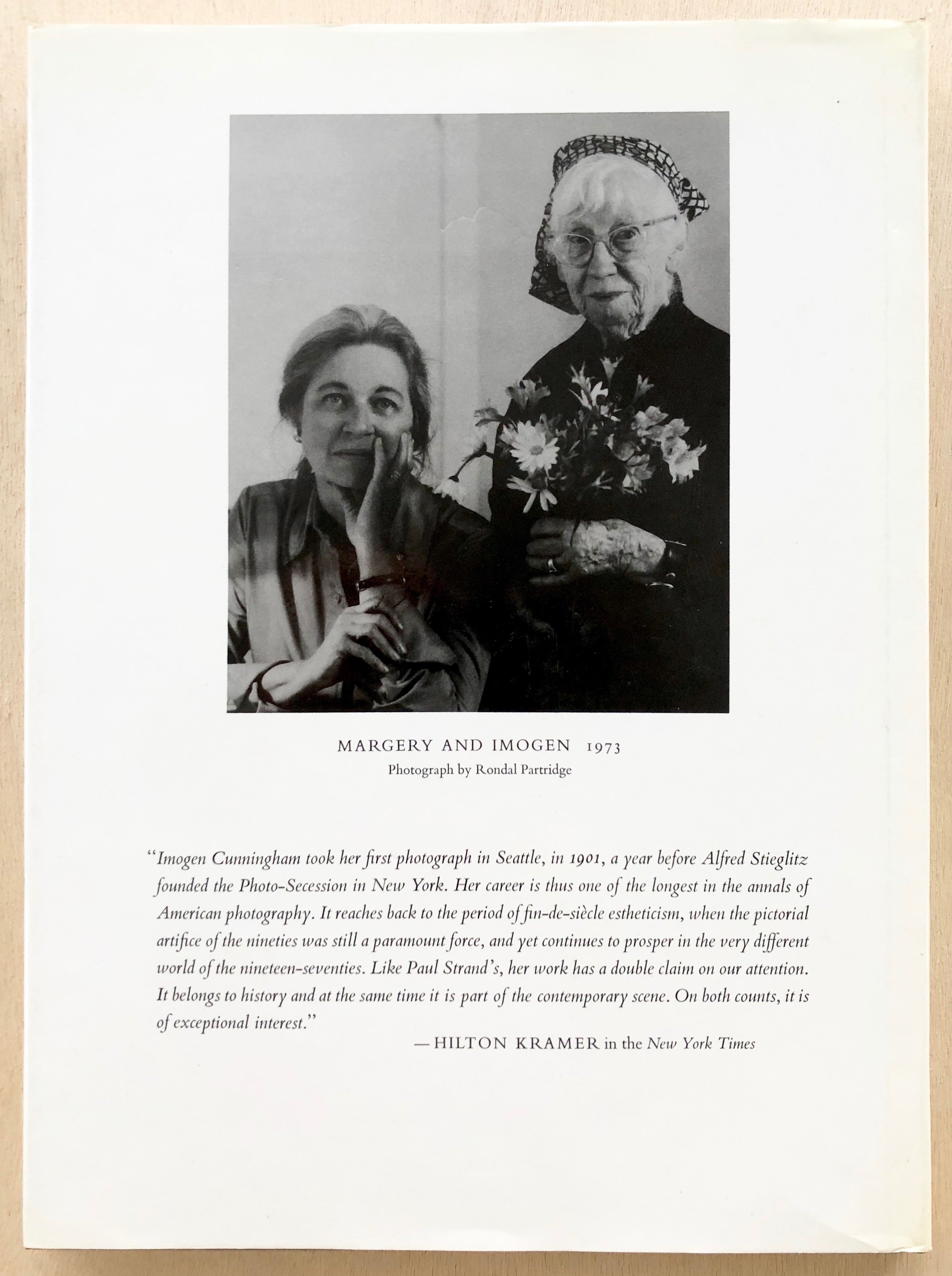 IMOGEN! IMOGEN CUNNINGHAM PHOTOGRAPHS 1910-1973 with an introduction b ...
