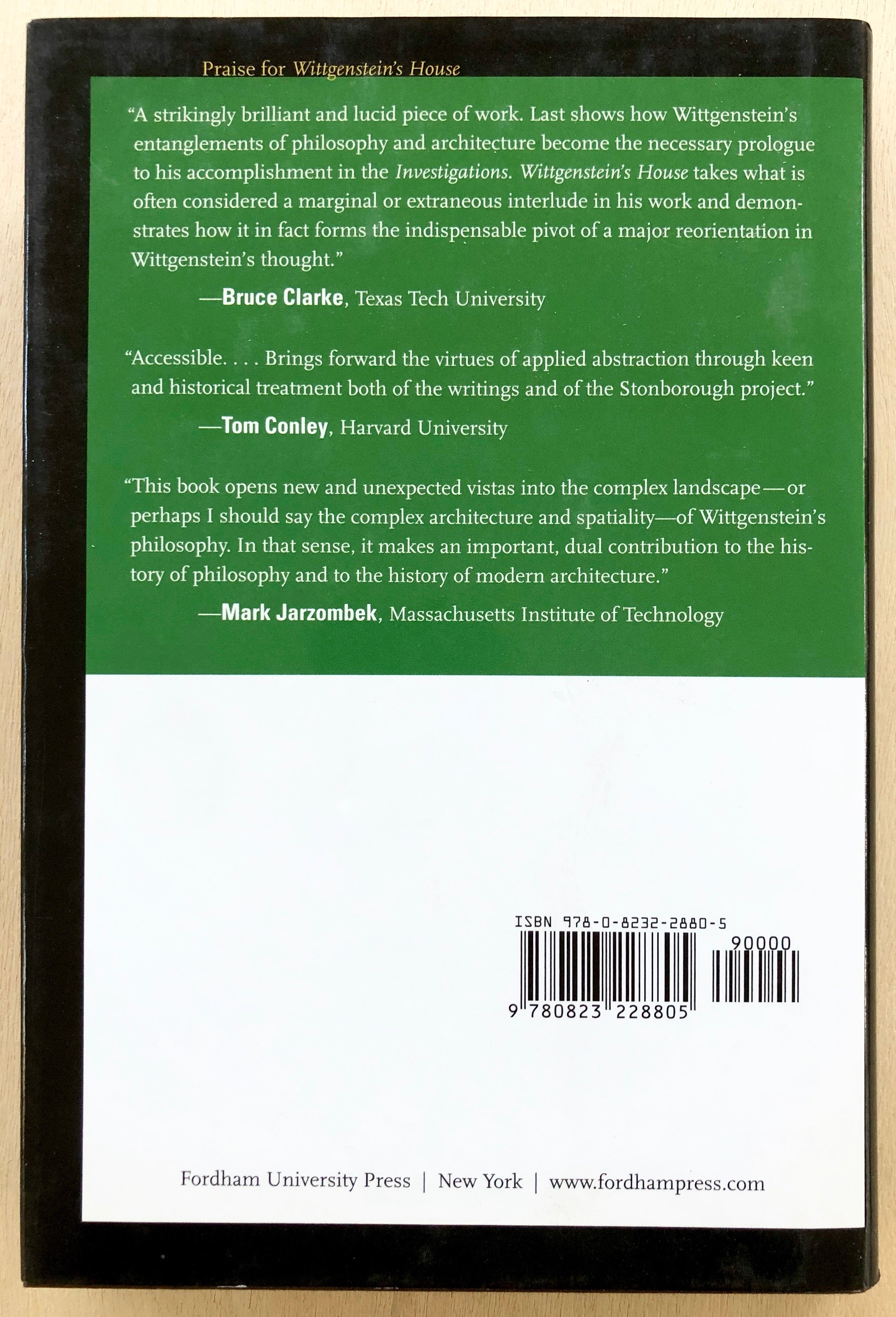 WITTGENSTEIN'S HOUSE: LANGUAGE , SPACE, ARCHITECTURE by Nana Last ...