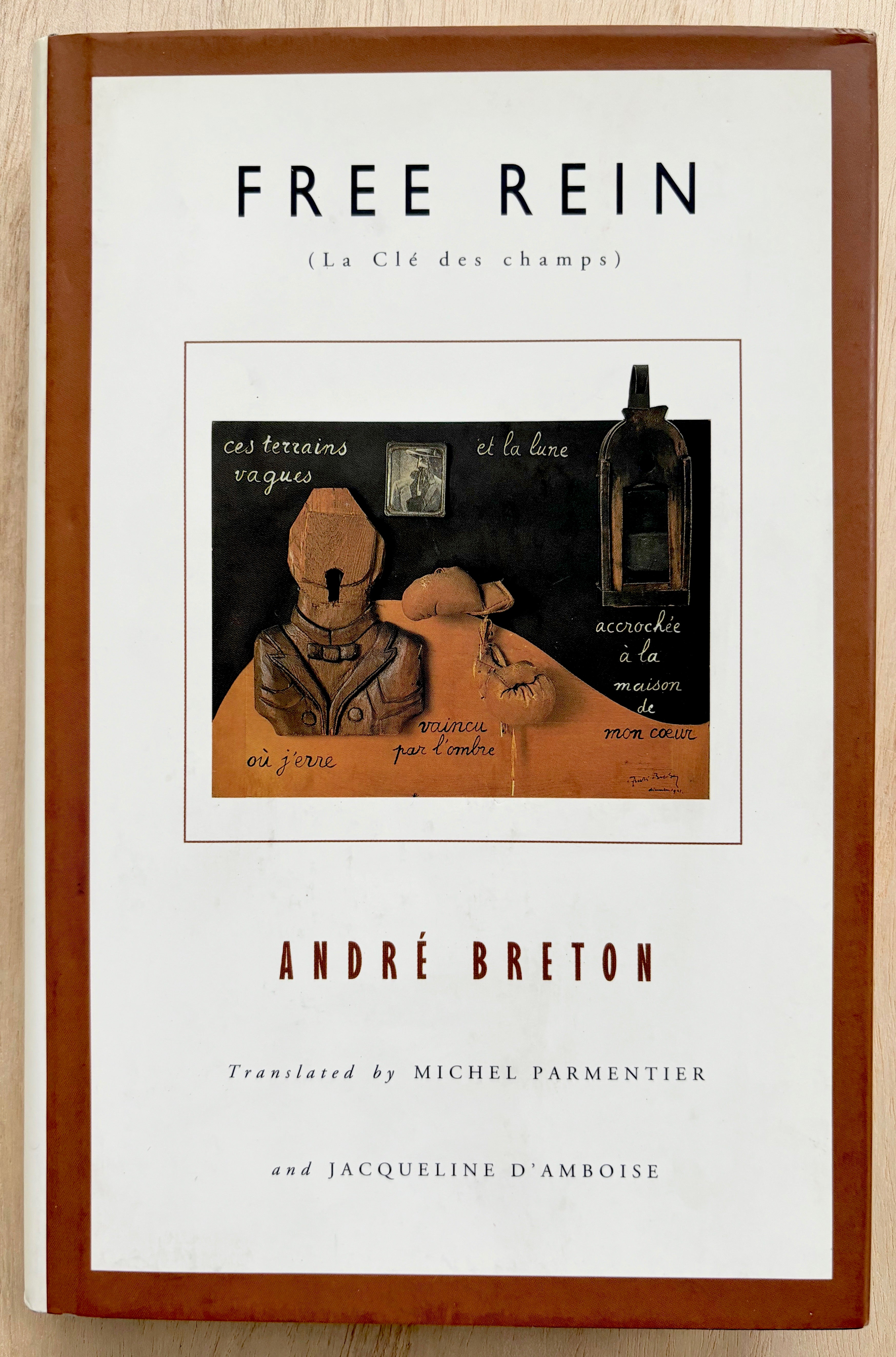 FREE REIN (LA CLÉ DES CHAMPS) by Andre Breton (REVIEW COPY) – Familiar ...