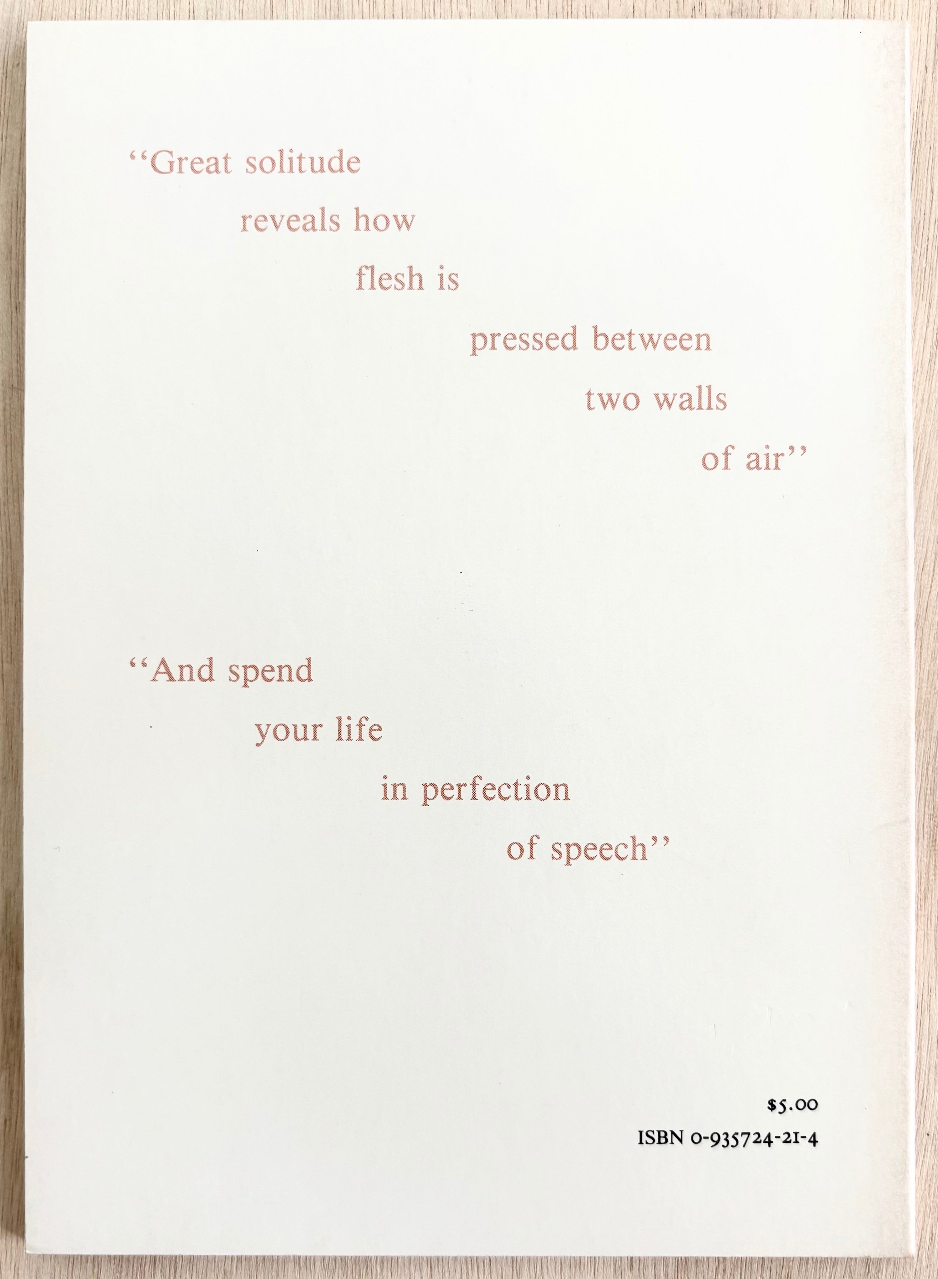 INTRODUCTION TO THE WORLD by Fanny Howe – Familiar Trees