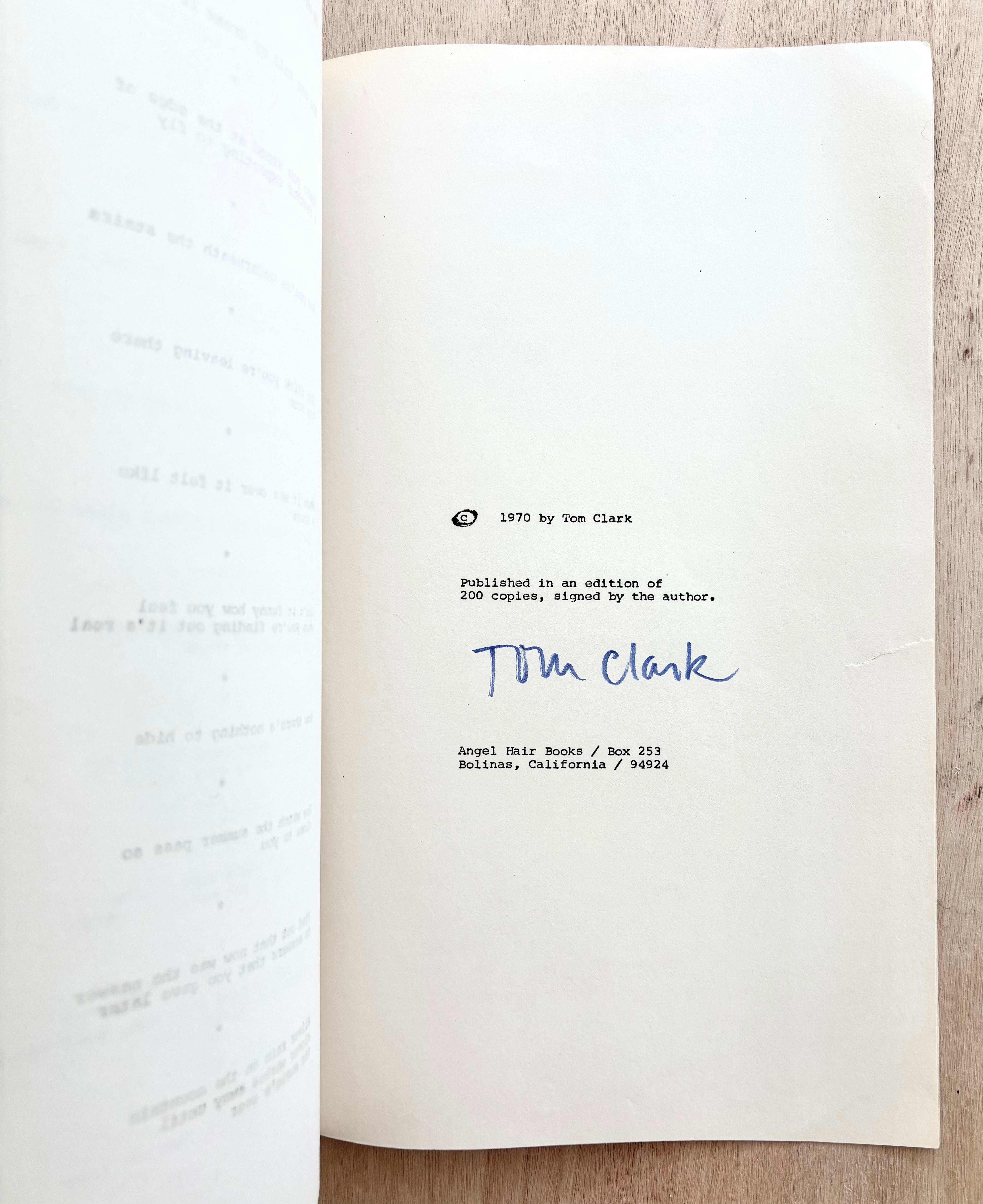 NEIL YOUNG, by Tom Clark (SIGNED) – Familiar Trees