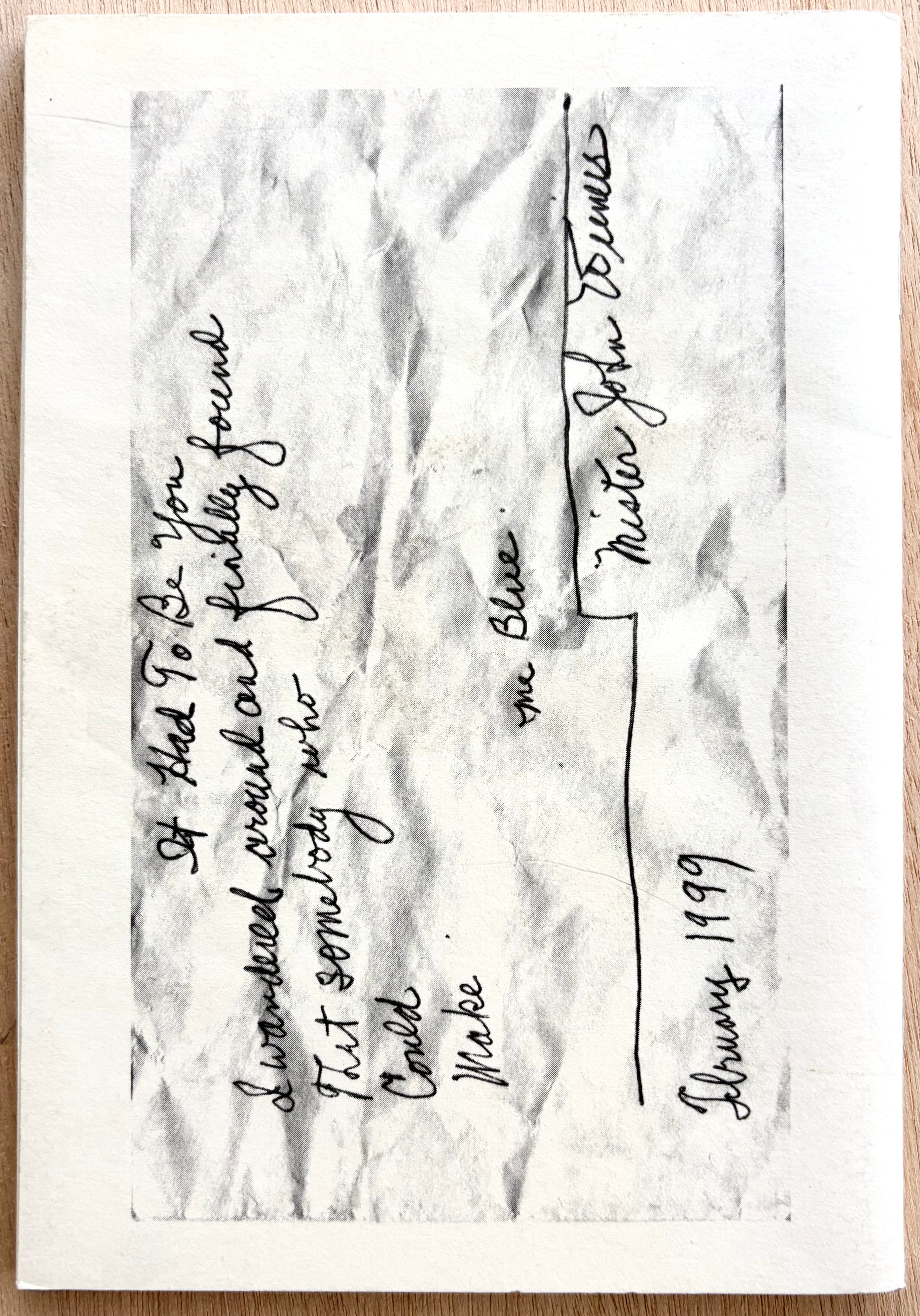 KIDNAP NOTES NEXT by John Wieners, edited by Jim Dunn, with an introdu ...