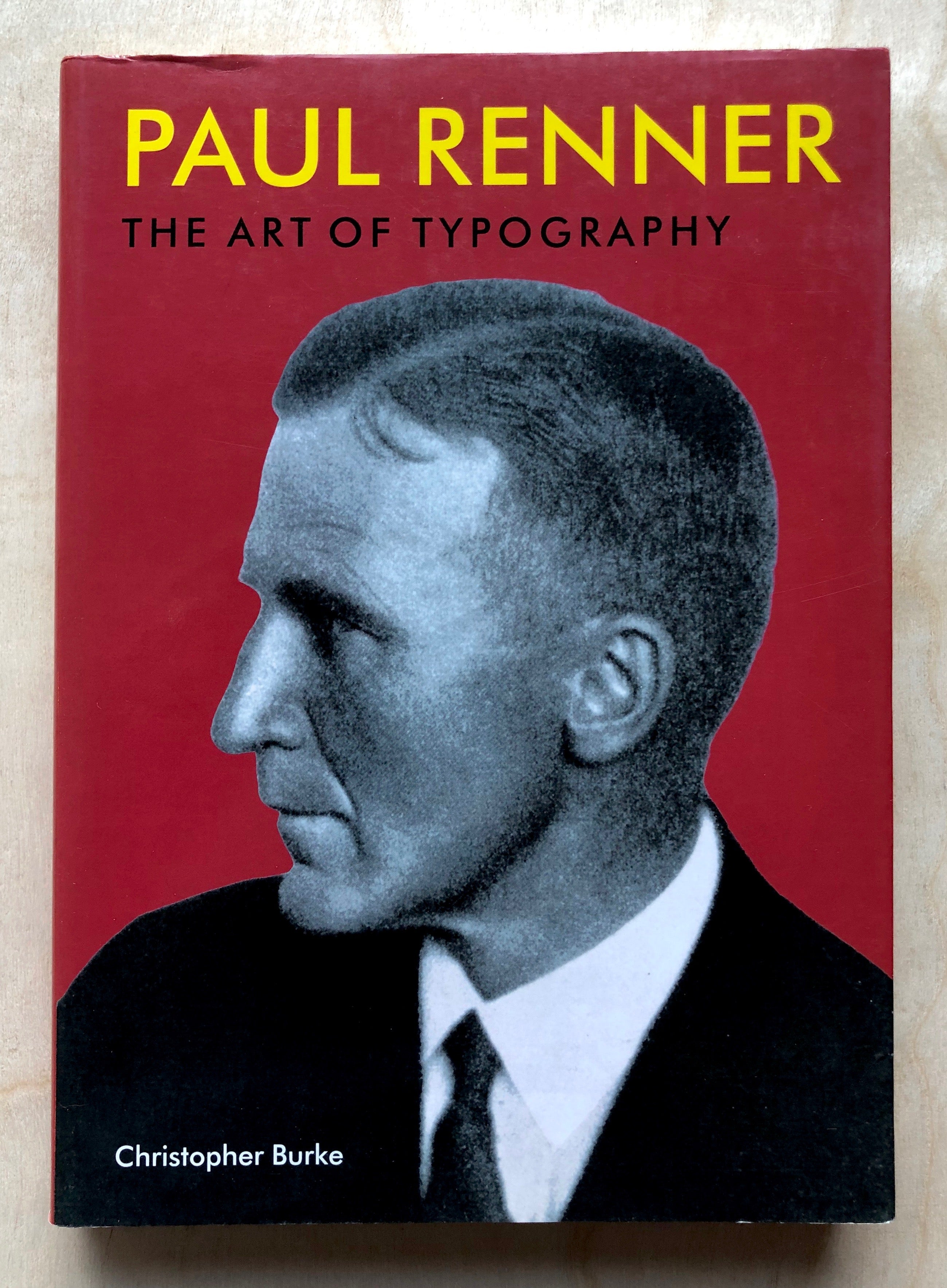 PAUL RENNER: THE ART OF TYPOGRAPHY by Christopher Burke – Familiar Trees