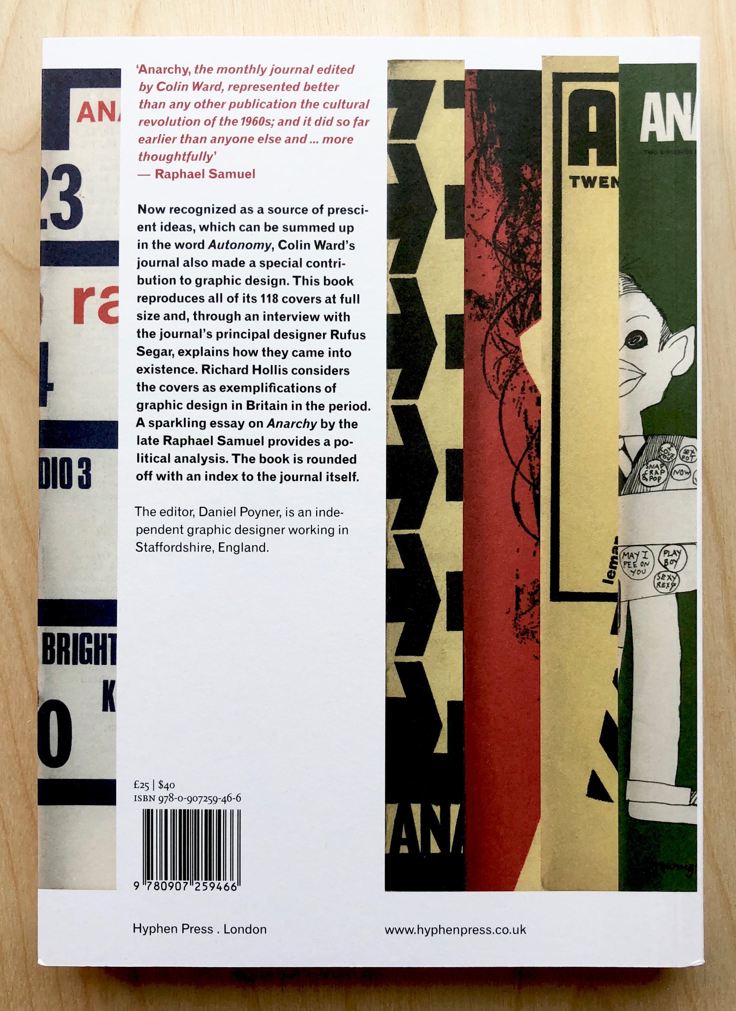 AUTONOMY: THE COVER DESIGNS OF "ANARCHY" 1961-1970 edited by Daniel Po ...