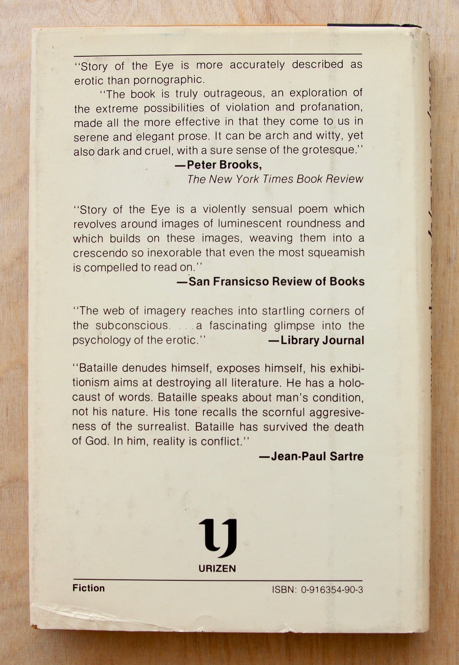 THE STORY OF THE EYE by George Bataille – Familiar Trees