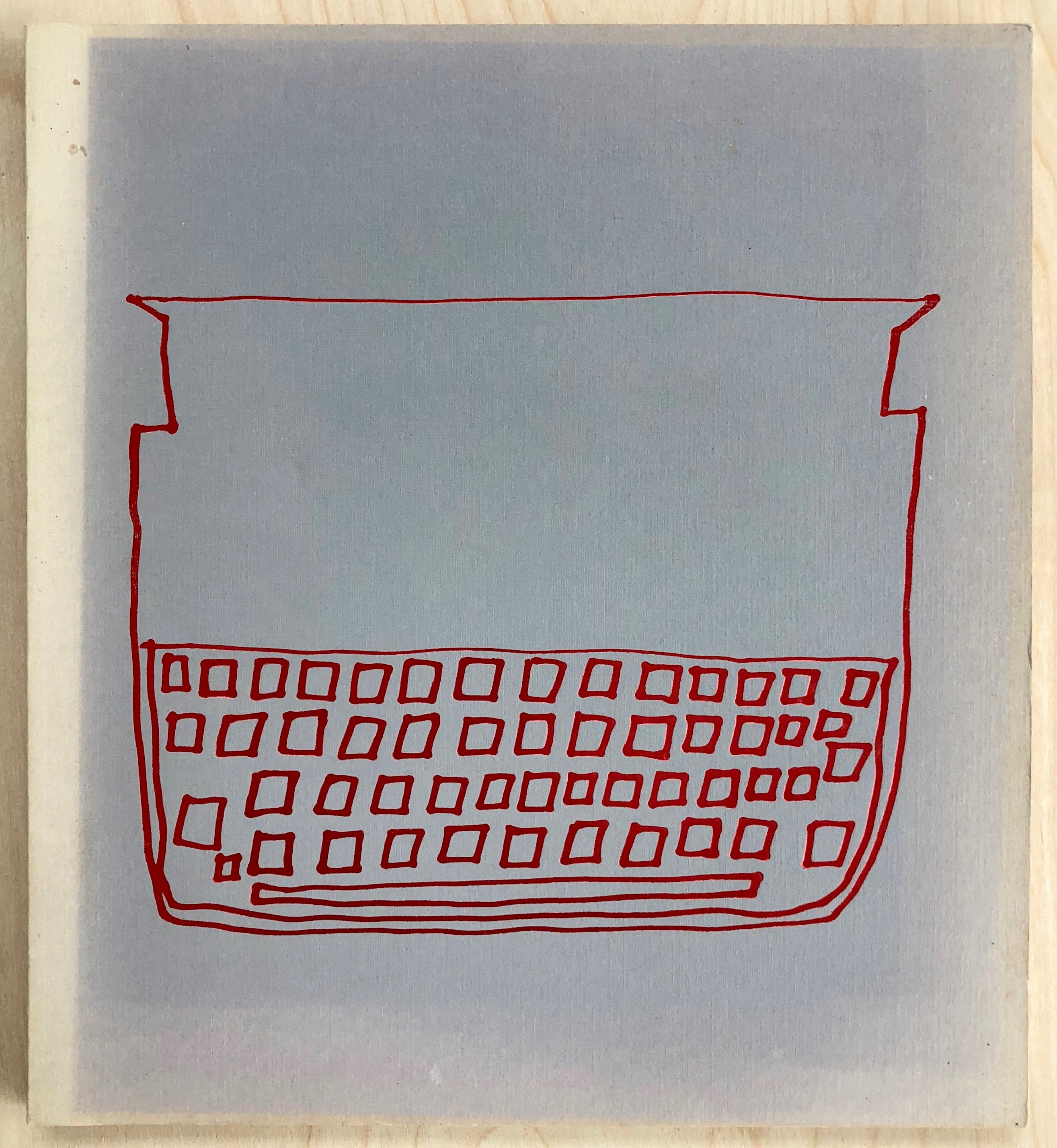 TYPINGS (1974-10977) by Christopher Knowles – Familiar Trees