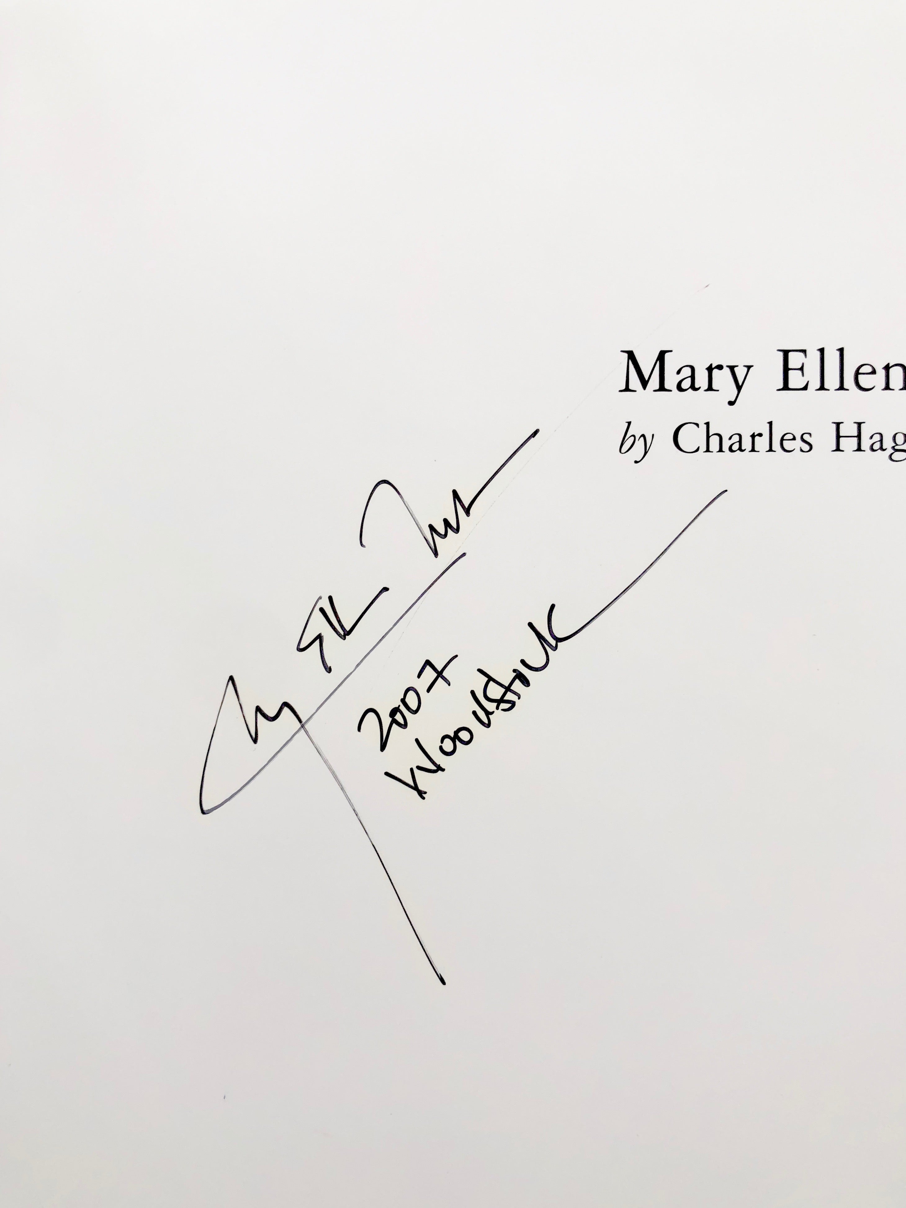 MARY ELLEN MARK by Charles Hagen (SIGNED BY MARY ELLEN MARK) – Familiar ...